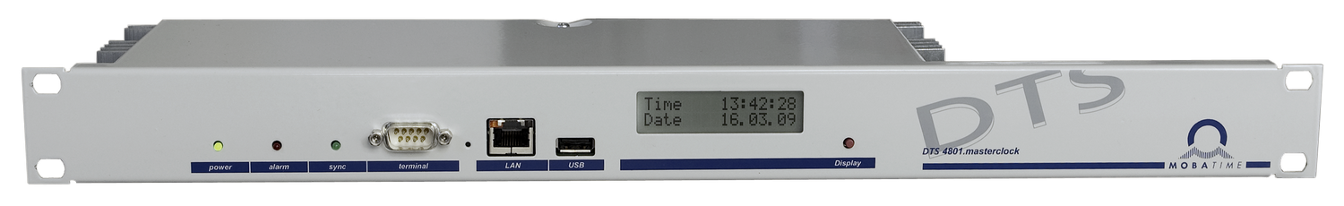 Серверы времени Mobatime Systems DTS c функциями первичных часов